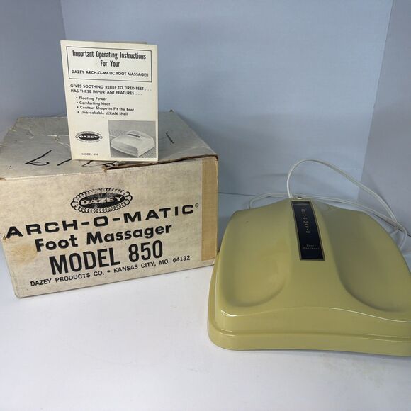Bath | Dazey Arch O Matic Foot Massager With Heat 197s Model Works ...
